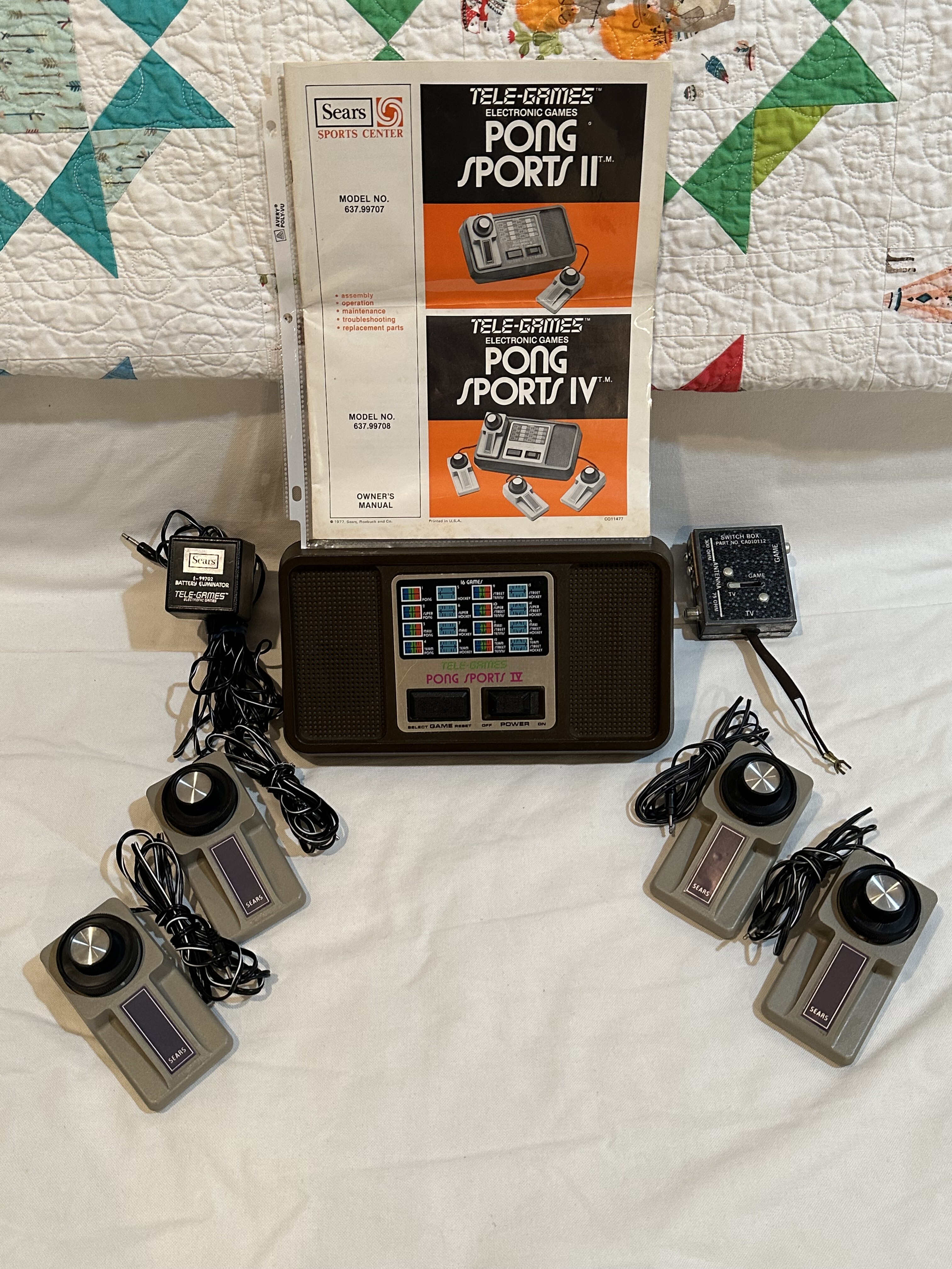 SOLD: Sears Tele-Games Pong Sports IV *Tested* - Buy, Sell, and Trade ...