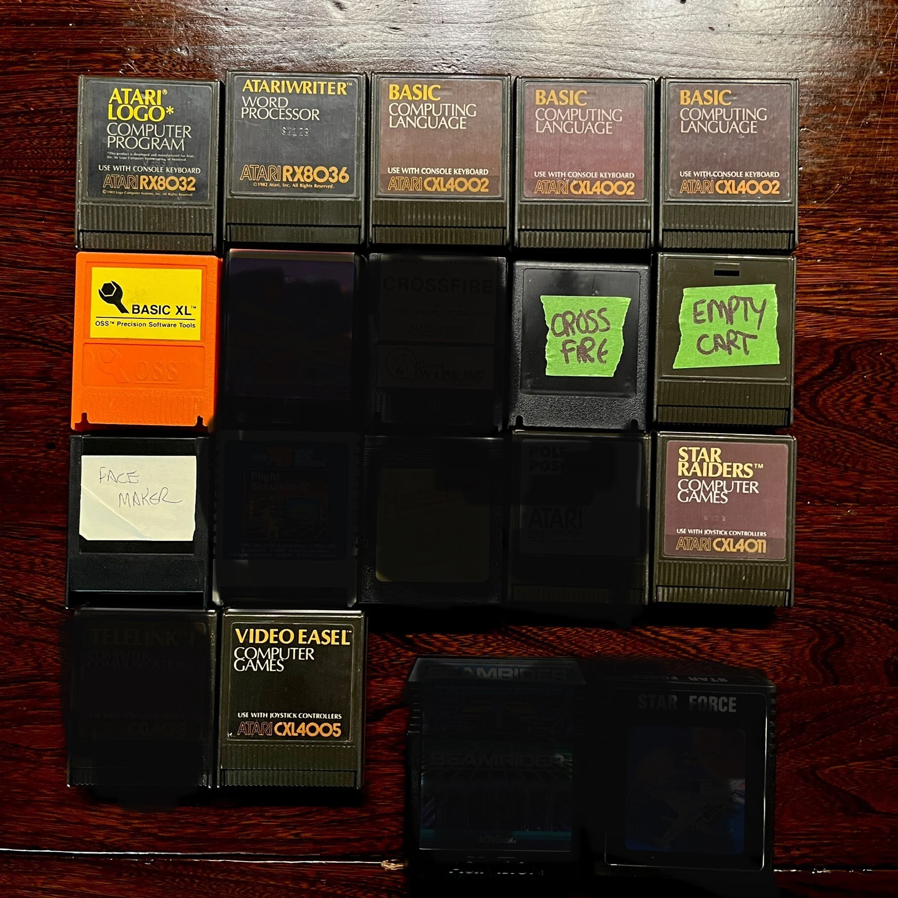 Atari 400/800 Cartridges for trade. - Buy, Sell, and Trade - AtariAge ...