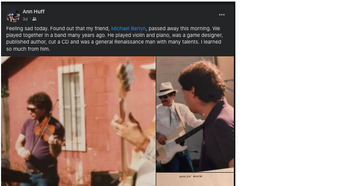 Cruiz'in the Interwebs - Michael Berlyn Tributes - April 2023 - Bubsy ...