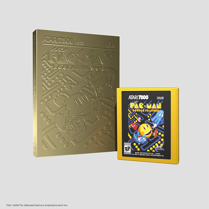 Limited Edition Gold Box Pac-Man Double Feature Available Now ...