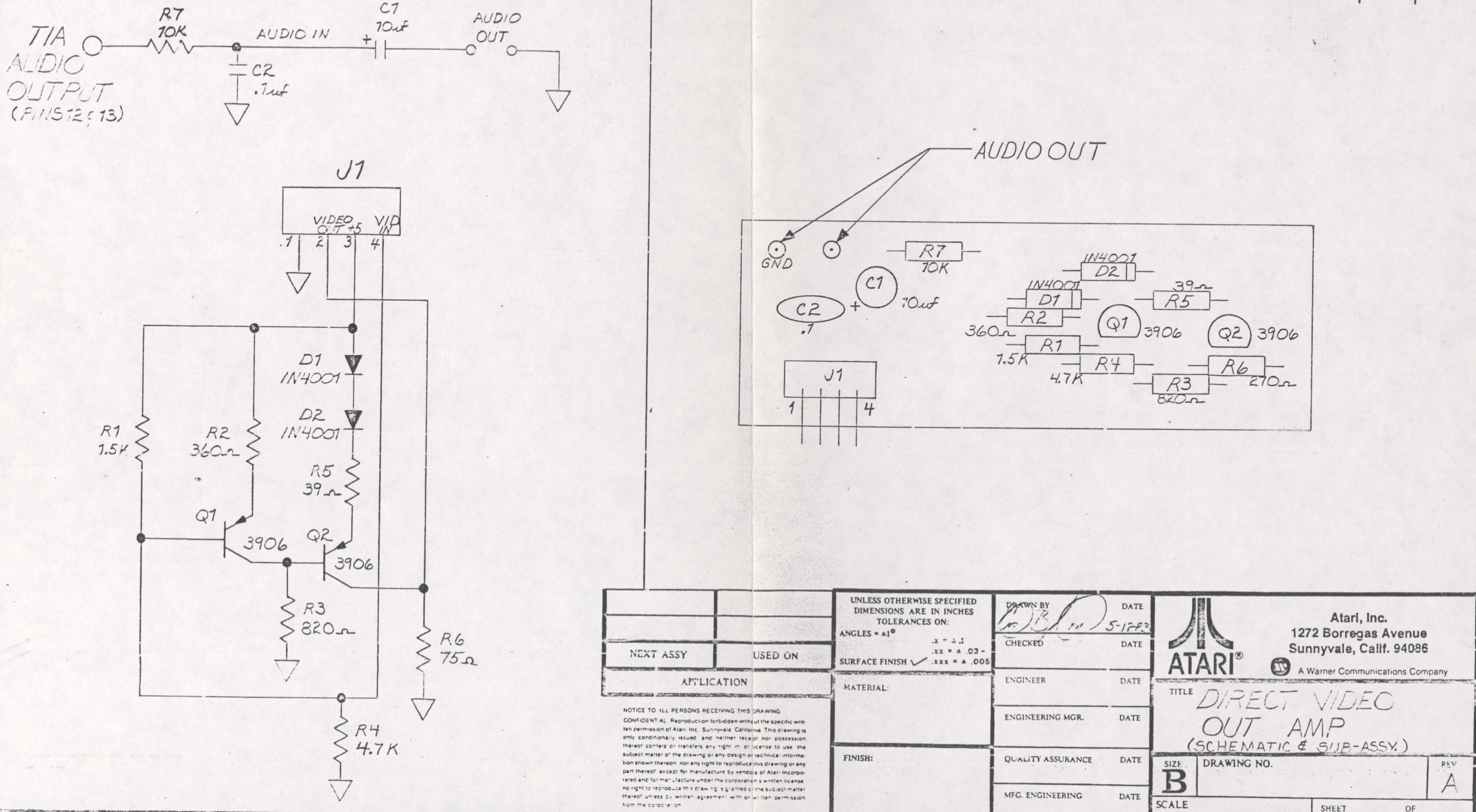 Atari Direct Video Out Amp, anyone try this? - Hardware - AtariAge Forums