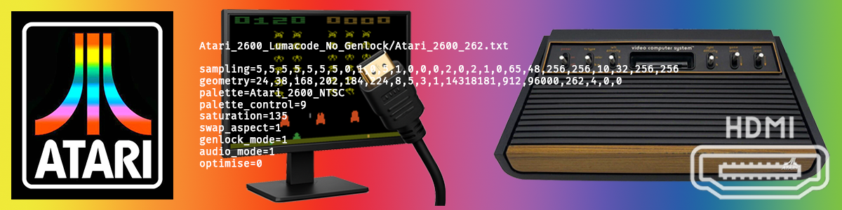 Atari 2600 HDMI: Software & Configuration - Press START to Die of ...