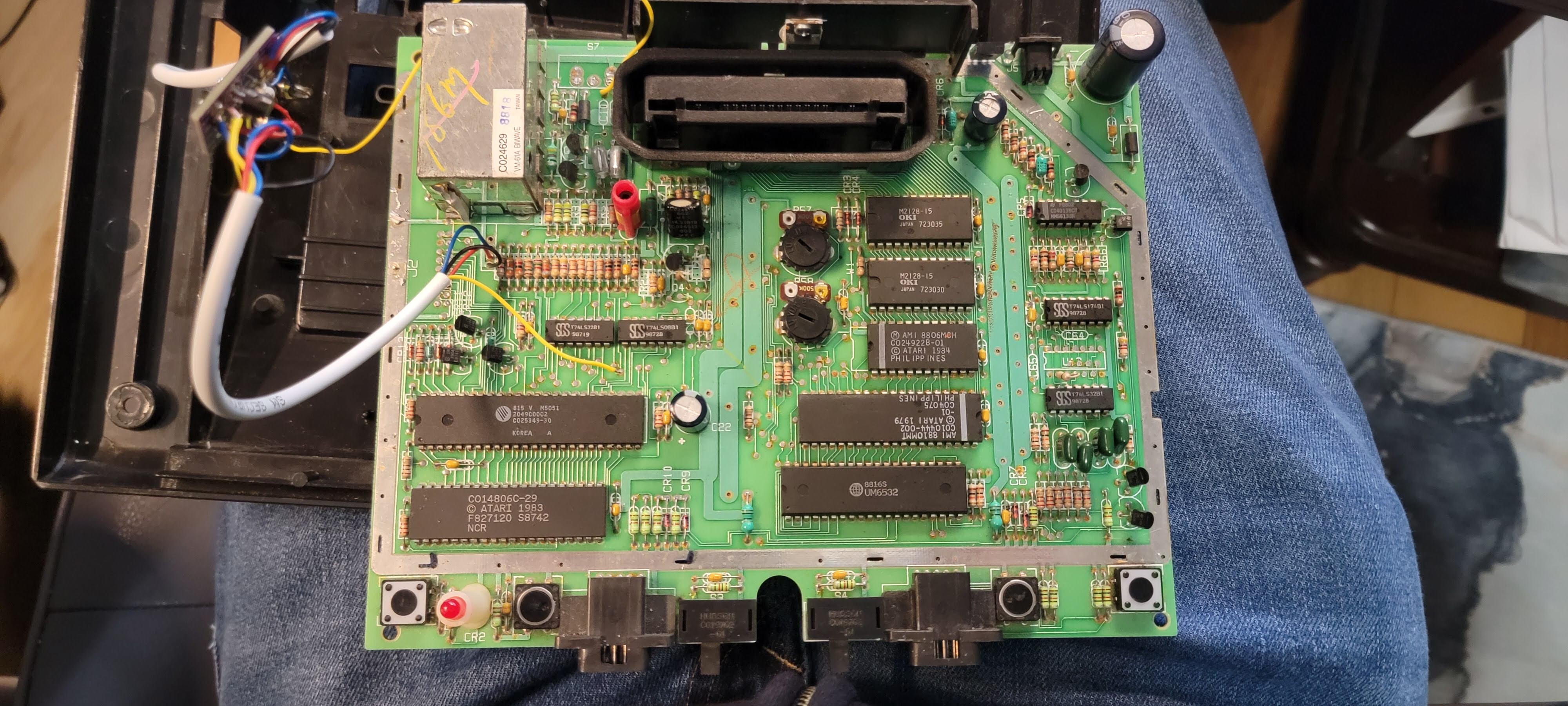 Atari 7800 composite mod - video issue... - Atari 7800 - AtariAge Forums