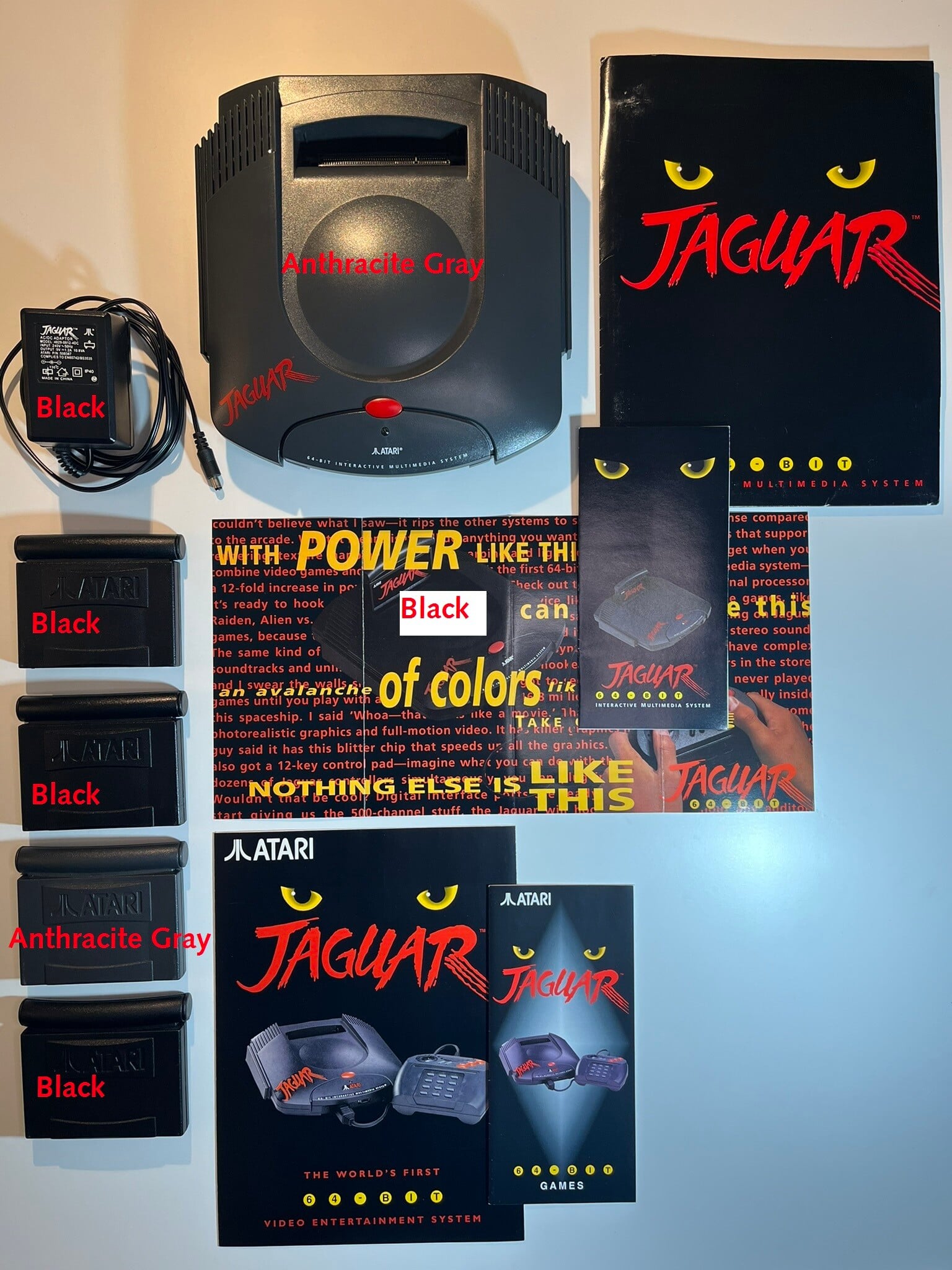 Anyone owning a Jag with a dark Black case instead of the mass ...
