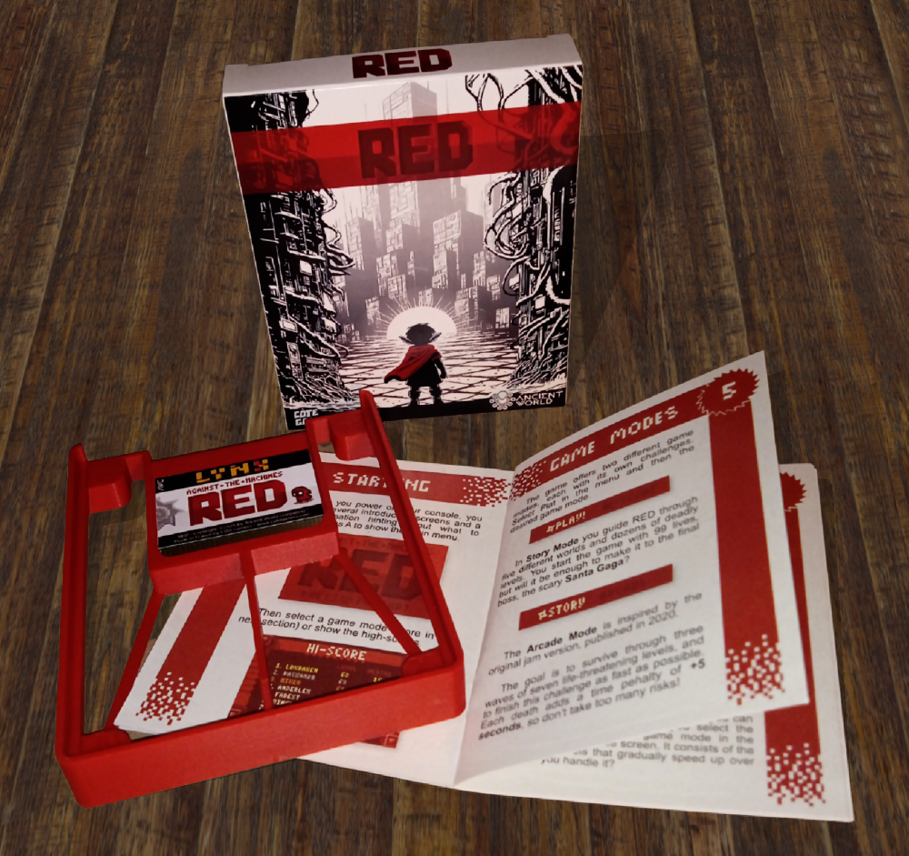 RED, new Atari Lynx game: physical release! - Atari Lynx - AtariAge Forums