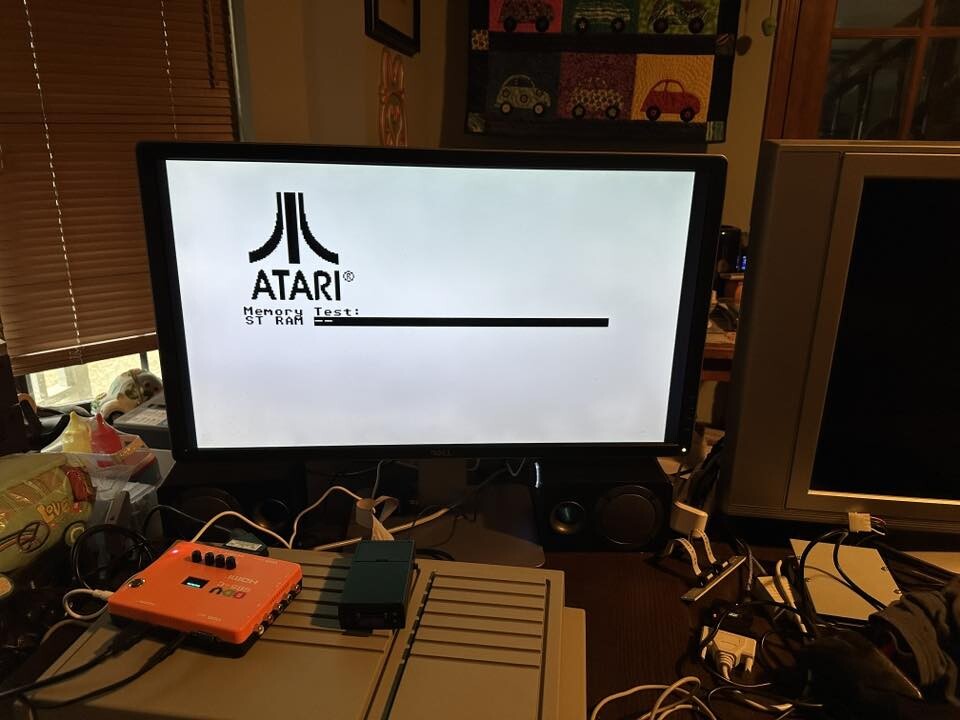 Atari Mega STe & McBazel to Scart & HDMI Monitor - Atari ST/TT/Falcon ...