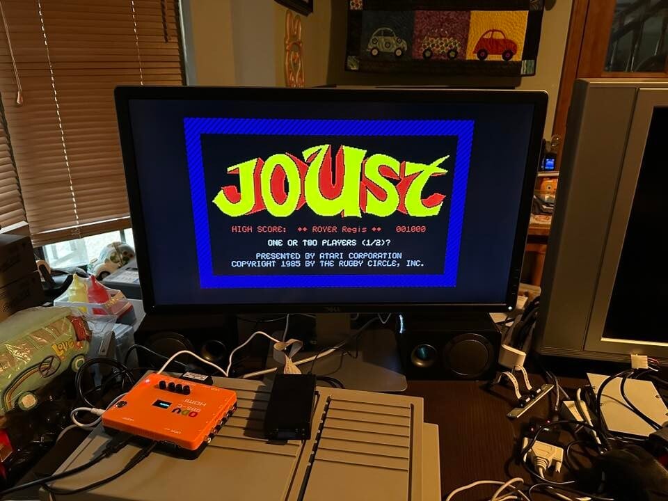 Atari Mega STe & McBazel to Scart & HDMI Monitor - Atari ST/TT/Falcon ...