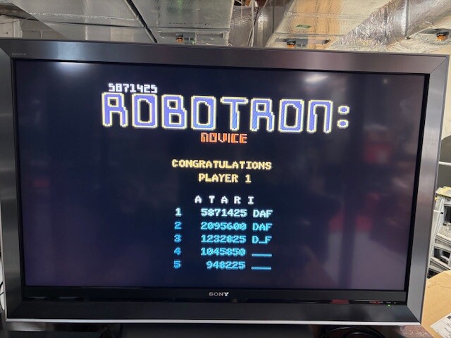 Does Robotron ever end? - Atari 7800 - AtariAge Forums