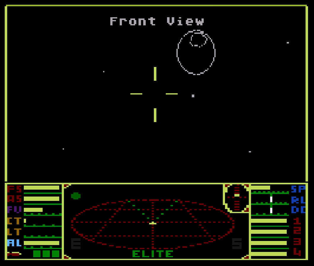 ELITE -- Ported from the BBC Micro Disk Version to the Atari 8 Bit ...