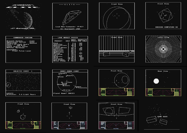 Elite - BBC Disk Port (from 2009/2010) - Atari 8-Bit Computers ...