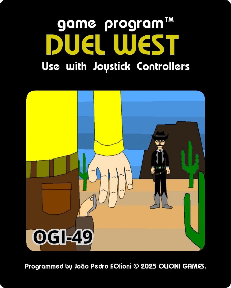 Duel West (Atari 2600) NEW GAMES - Atari 2600 - AtariAge Forums