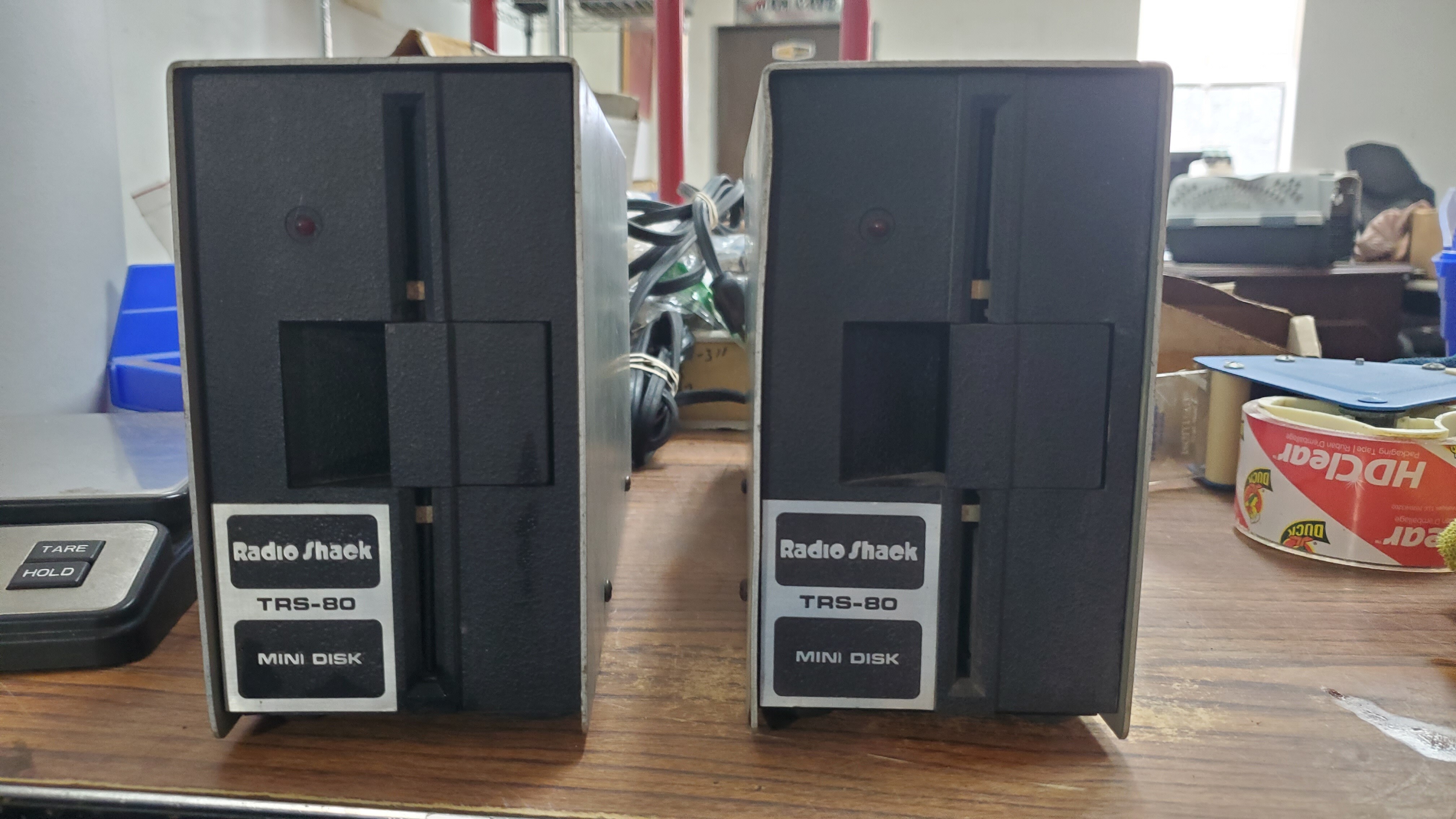 I found a couple of TRS-80 Floppy Drives today. - Tandy Computers ...