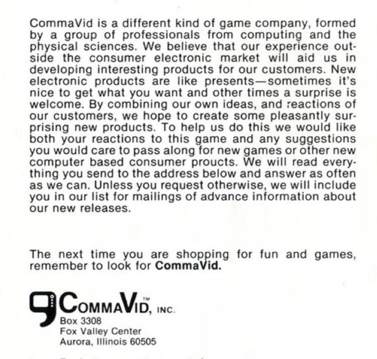 Era IV - Season 2 - Week 5 - Company Week - CommaVid - 2600 High Score ...