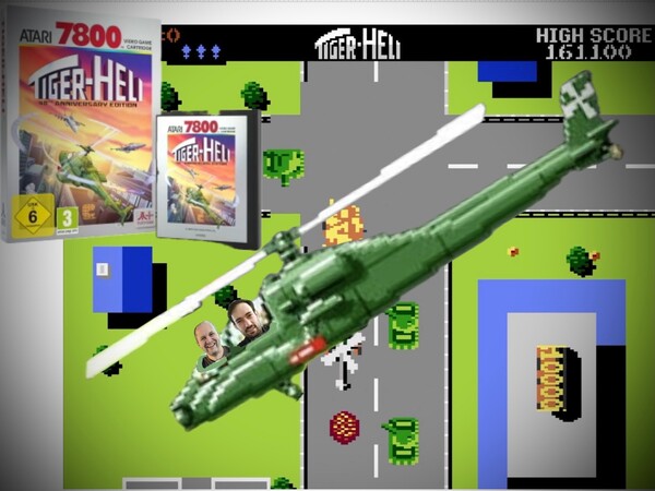 Tiger Heli wins best 7800 game at the 3rd Annual Atari Network Fuji ...