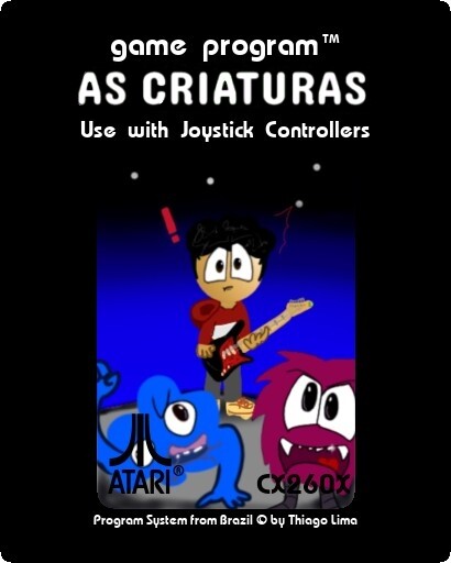 As Criaturas (Atari, Jogo Brasileiro) Brazil - Atari 2600 Programming ...
