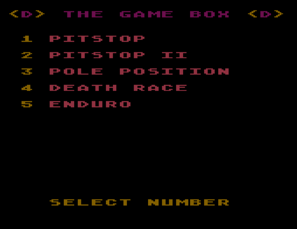 The GameBox Menu - Atari 8-Bit Computers - AtariAge Forums