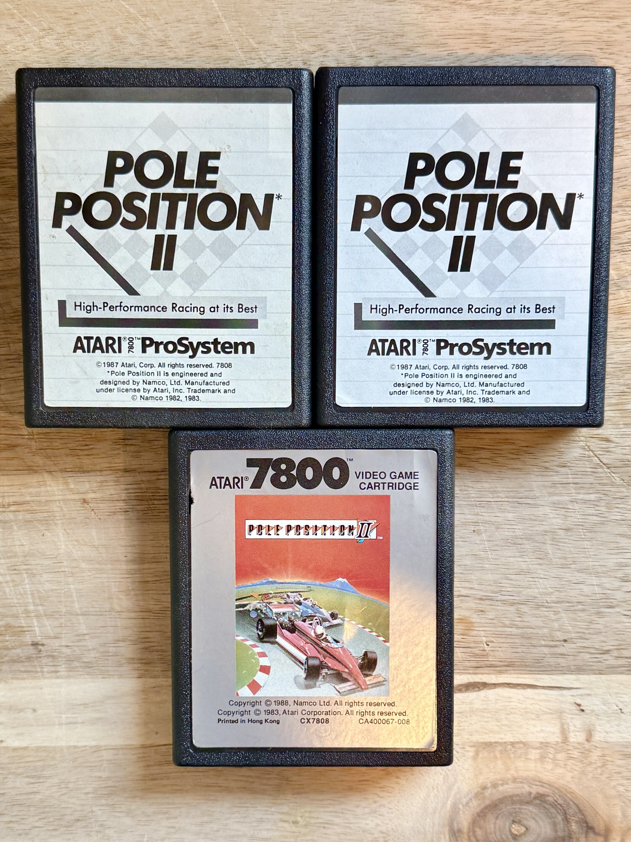 Pole Position 2 "picture label" cart - Atari 7800 - AtariAge Forums