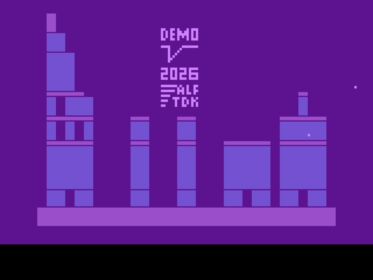 Cyber Sphere Challenge - Demo ( Finished Homebrew 2026) - Atari 2600 ...