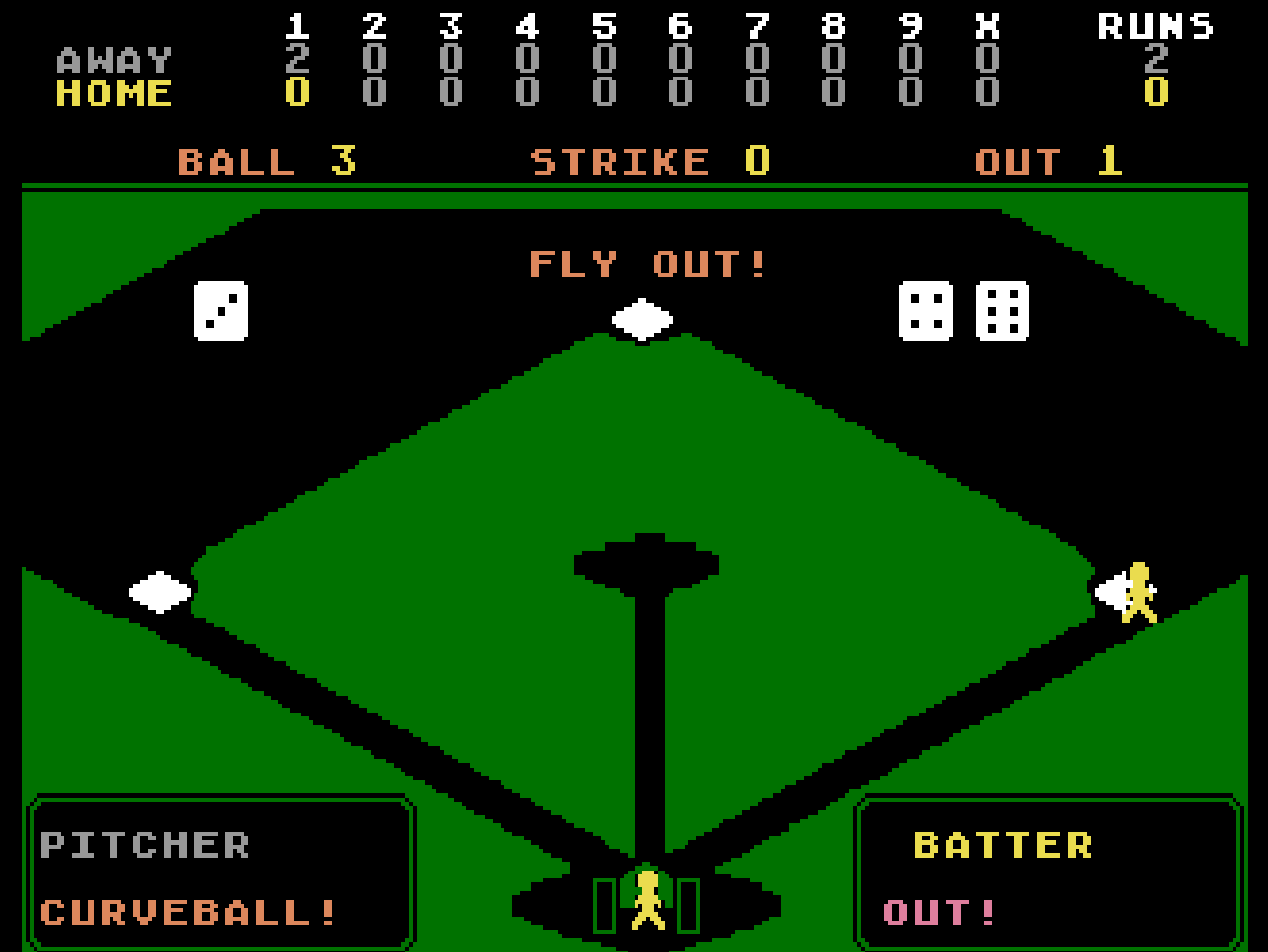Baseball Dice - Atari 7800 Programming - AtariAge Forums