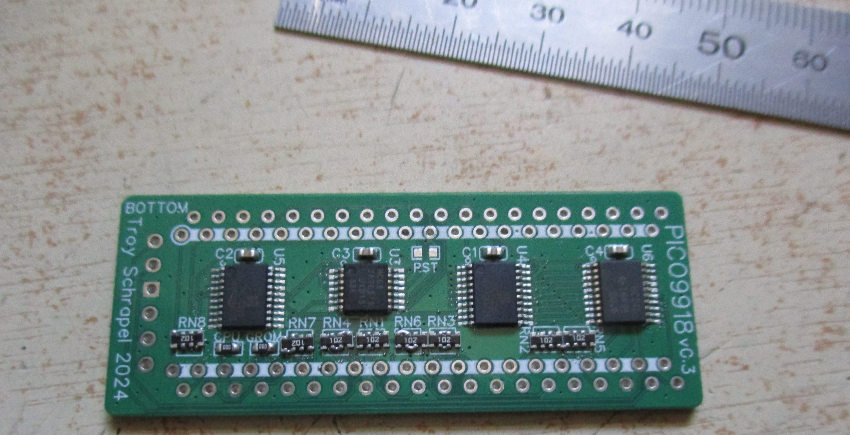 PICO9918 - a TMS9918A drop-in replacement powered by a Pi Pico (RP2040 ...