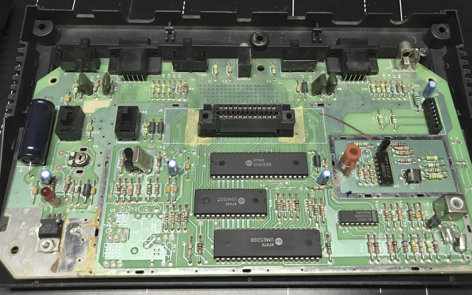 Atari 2600 Junior Rev C recap. questions - Atari 2600 - AtariAge Forums