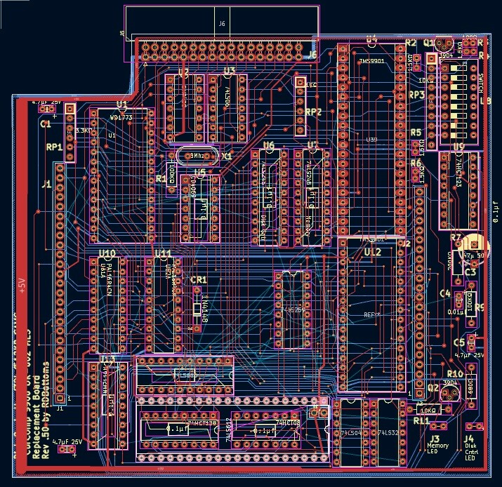 Corcomp 9900 MES - Disk Controller + 32K Board Recreation - Page 10 ...