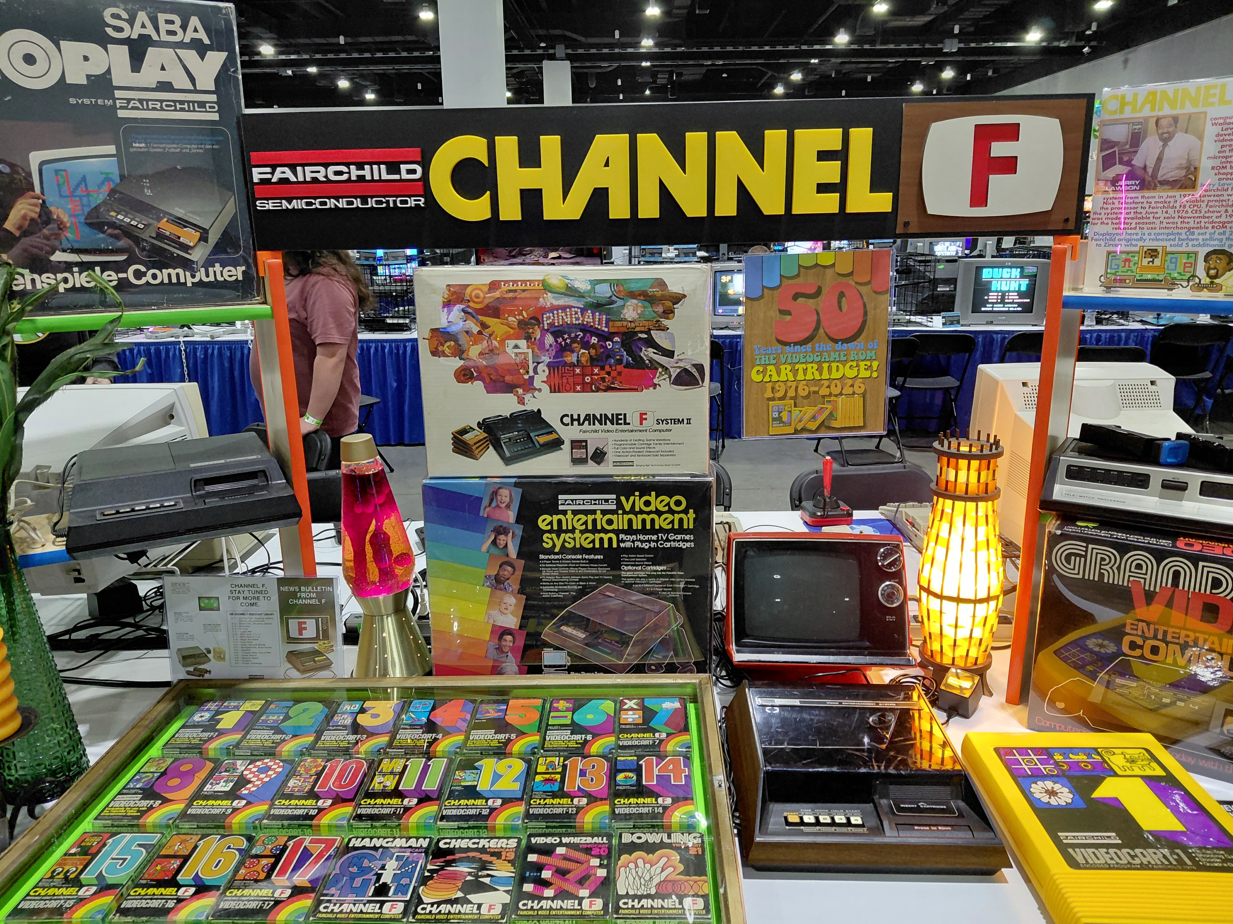 Midwest Classic Videogame Museum displays at MGC 2026 (25th anniversary ...