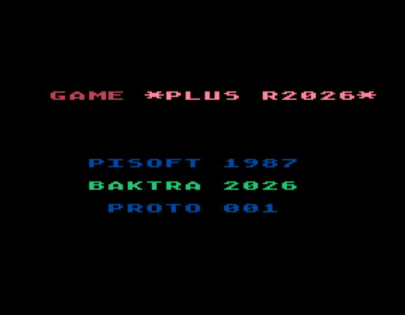 New Atari 5200 Homebrew - PLUS R2026 - Atari 5200 - Atari I/O Forums