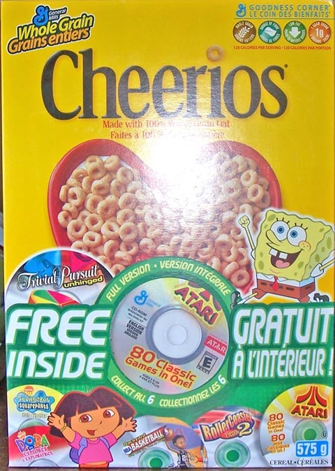 Atari Games in General Mills Cereals - Atari 2600 - AtariAge Forums