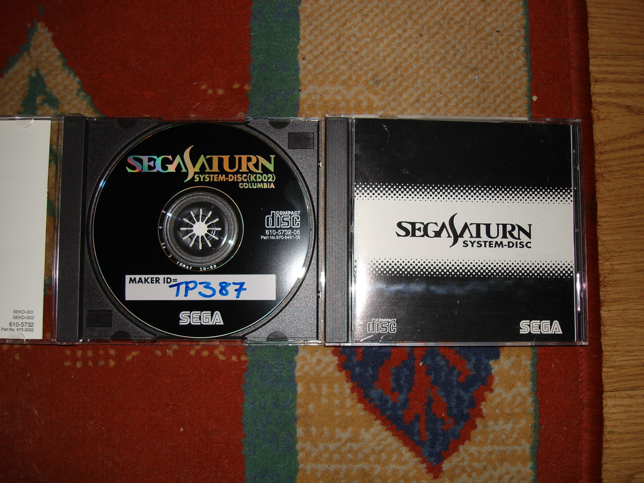 [SOLD] 9x SEGA Saturn System Disc (KD02) for sale/swap - Buy, Sell, and ...