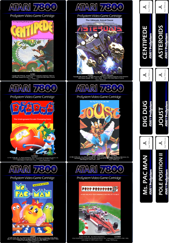 Replacement Stickers - Atari 2600 - AtariAge Forums