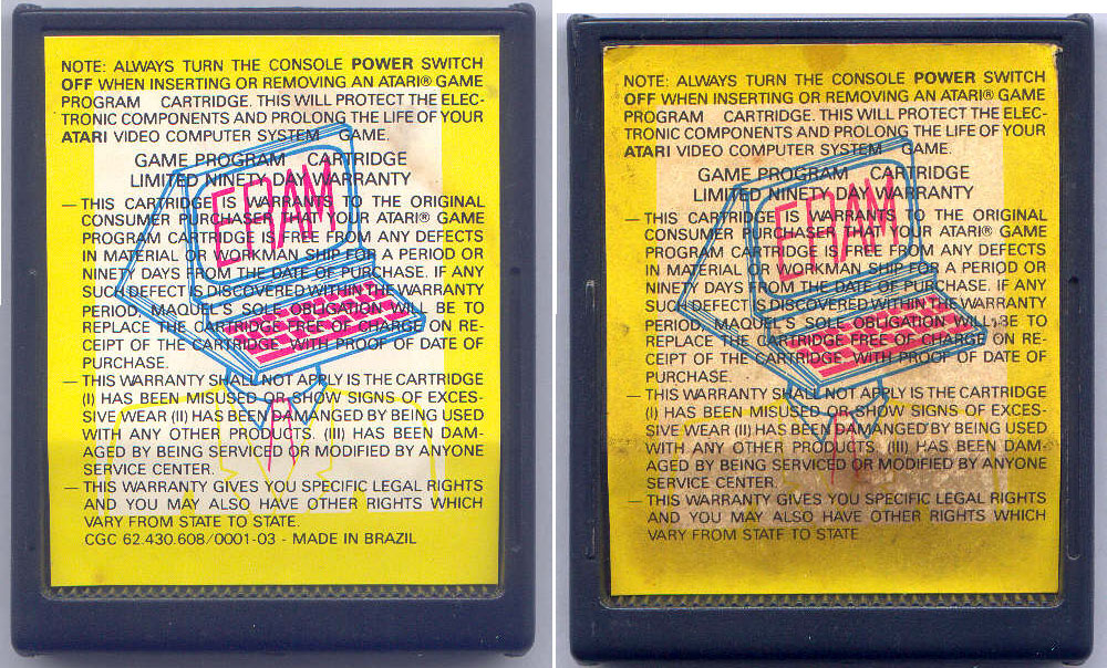 Items for Atari 2600 manufactured in Brazil - Atari 2600 - AtariAge Forums