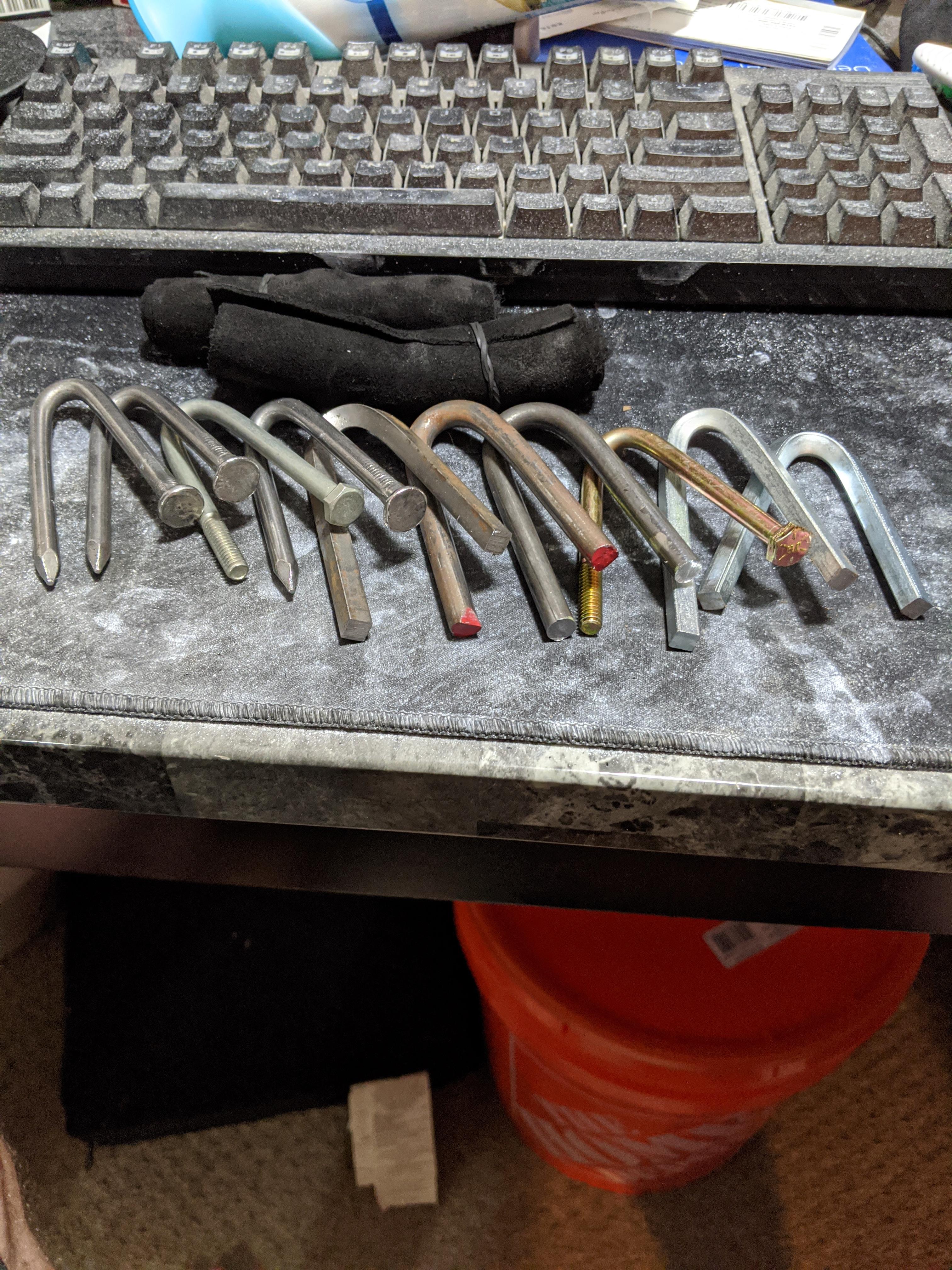 First Red Nail Bend! - Bending - The GripBoard