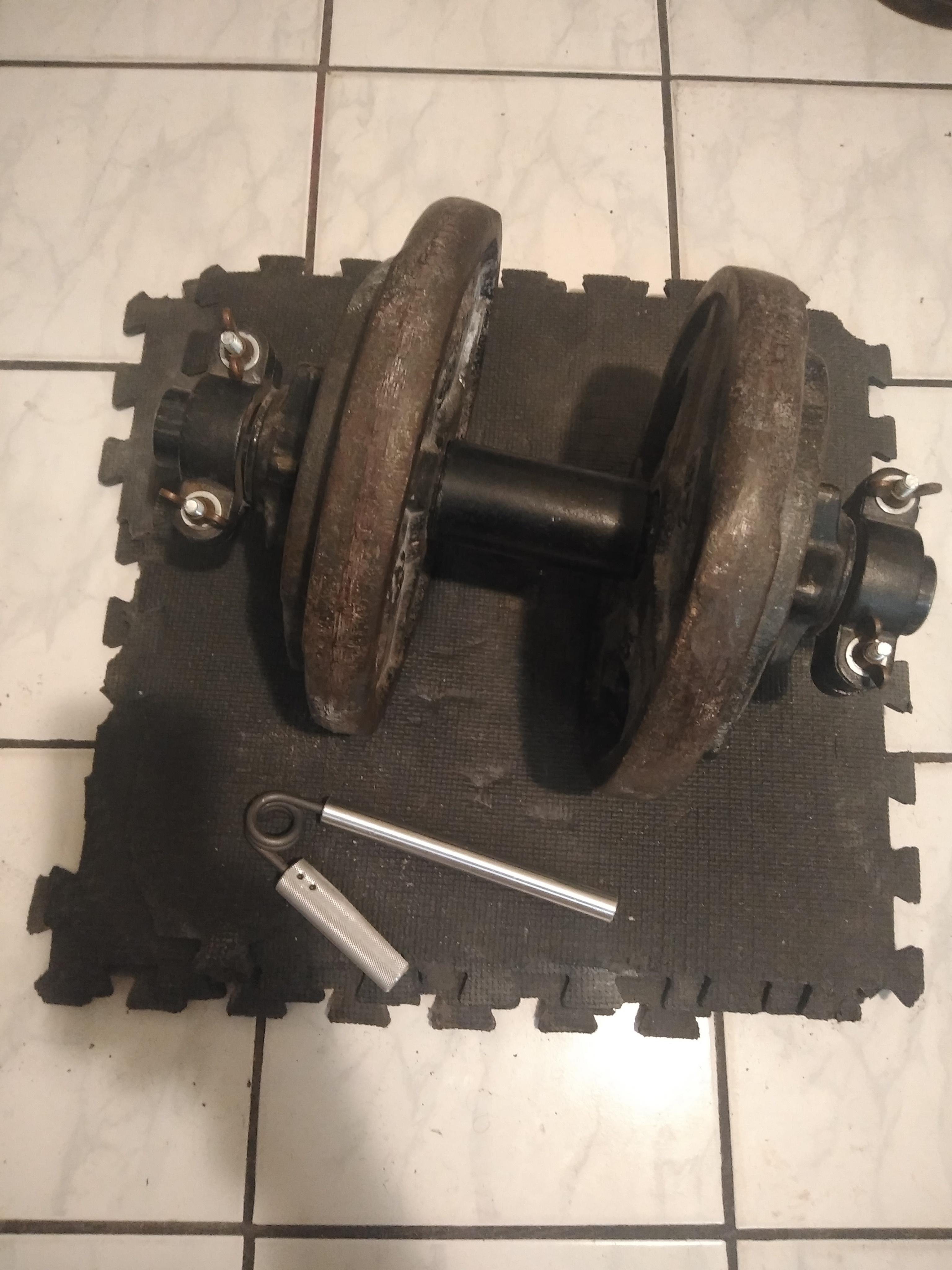 Fat handle hand transfers & grippers - Workout Reports and Training ...