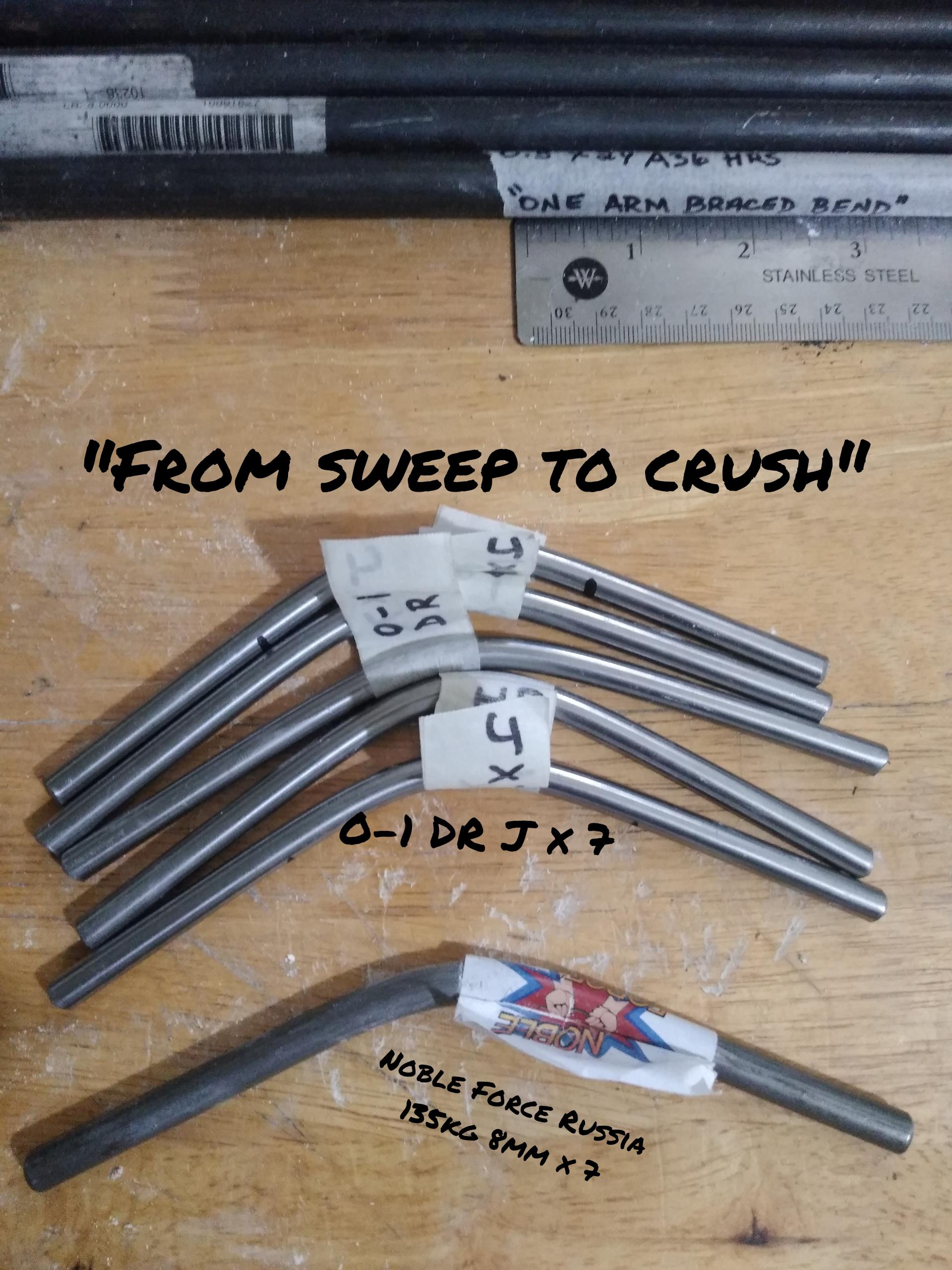 Double overhand bending/From sweep to crush - Bending - The GripBoard