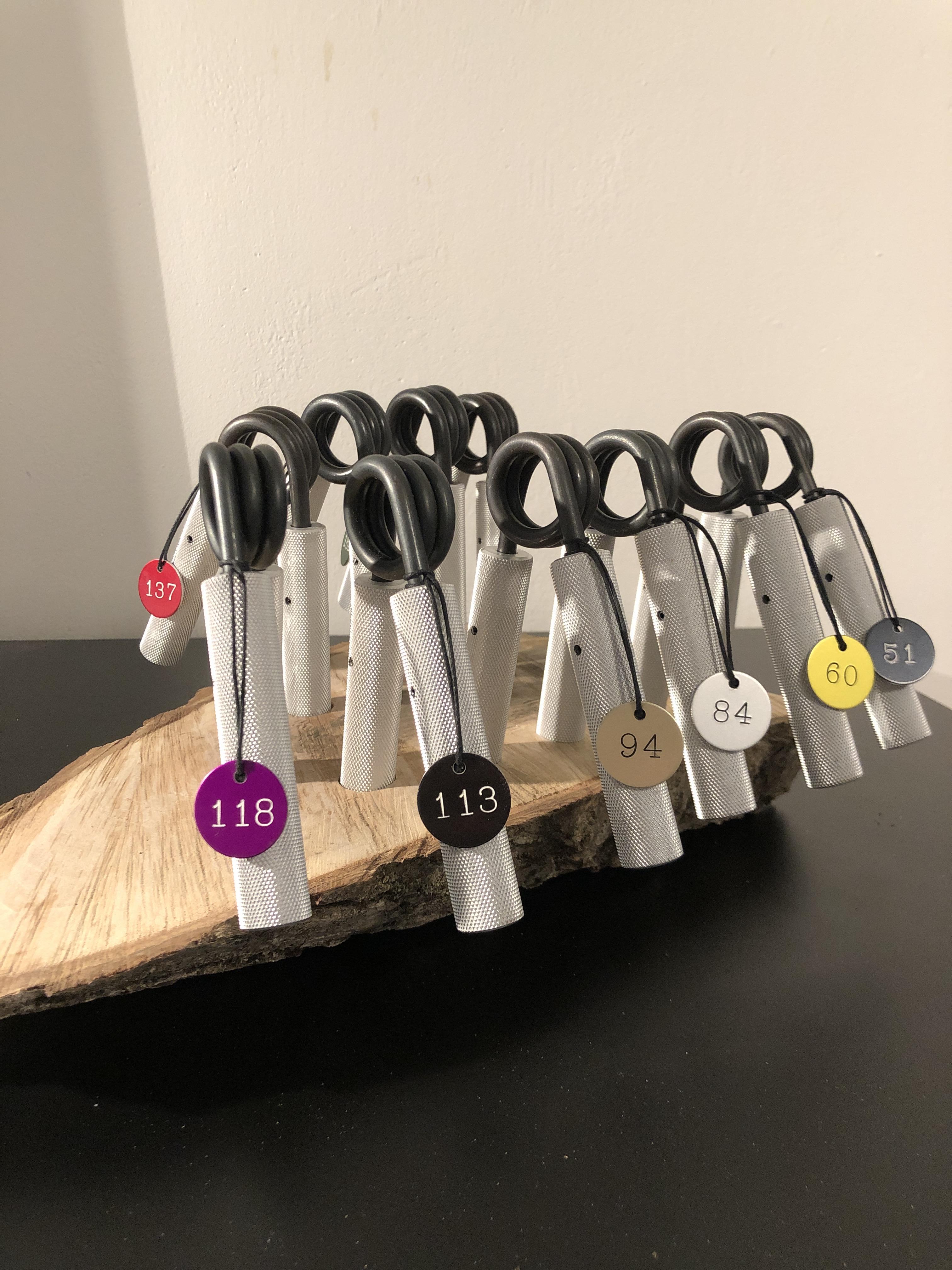 Walnut grippper stand - GripBoard - The GripBoard