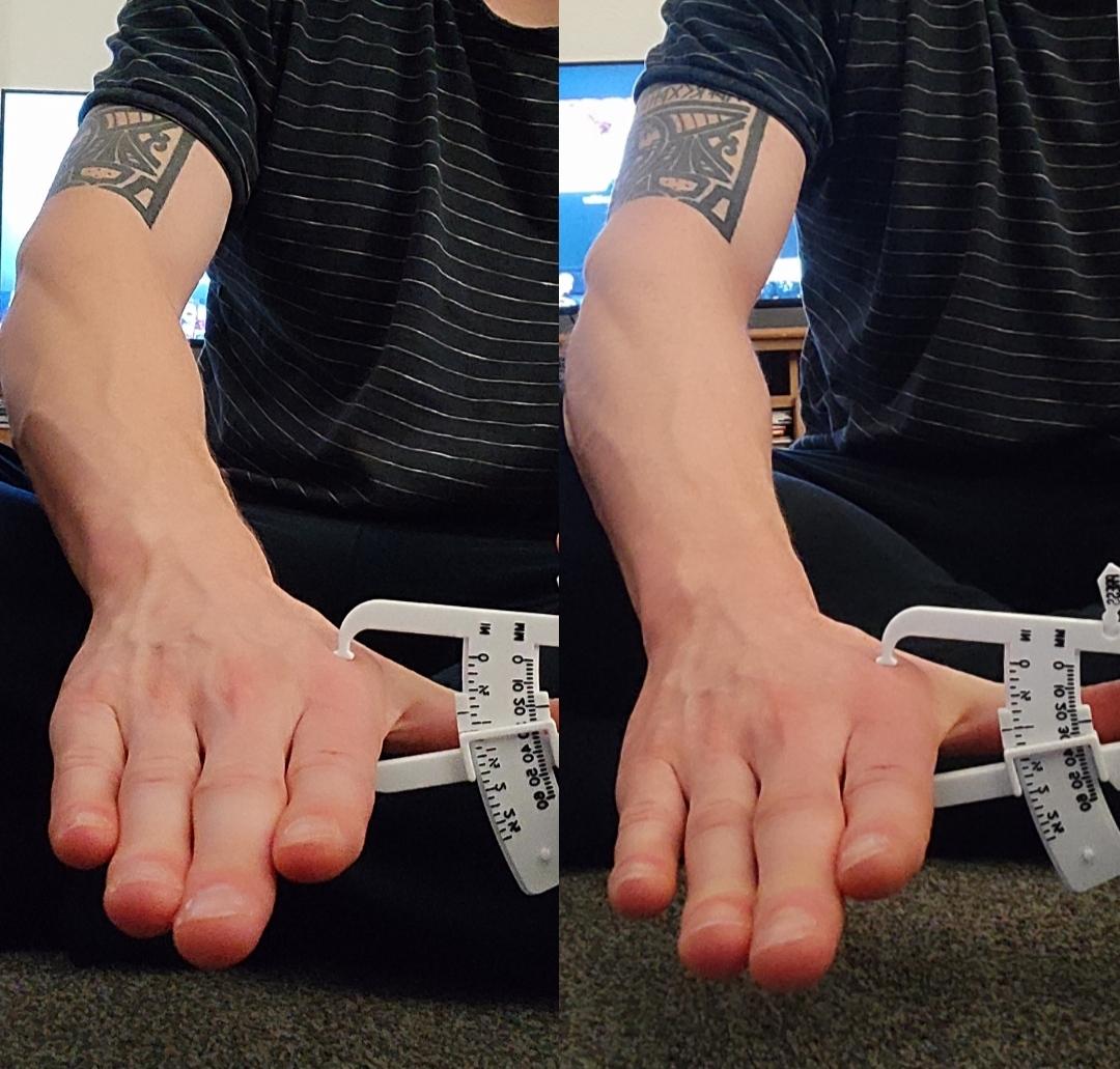 My Hand Hypertrophy experiment results - GripBoard - The GripBoard