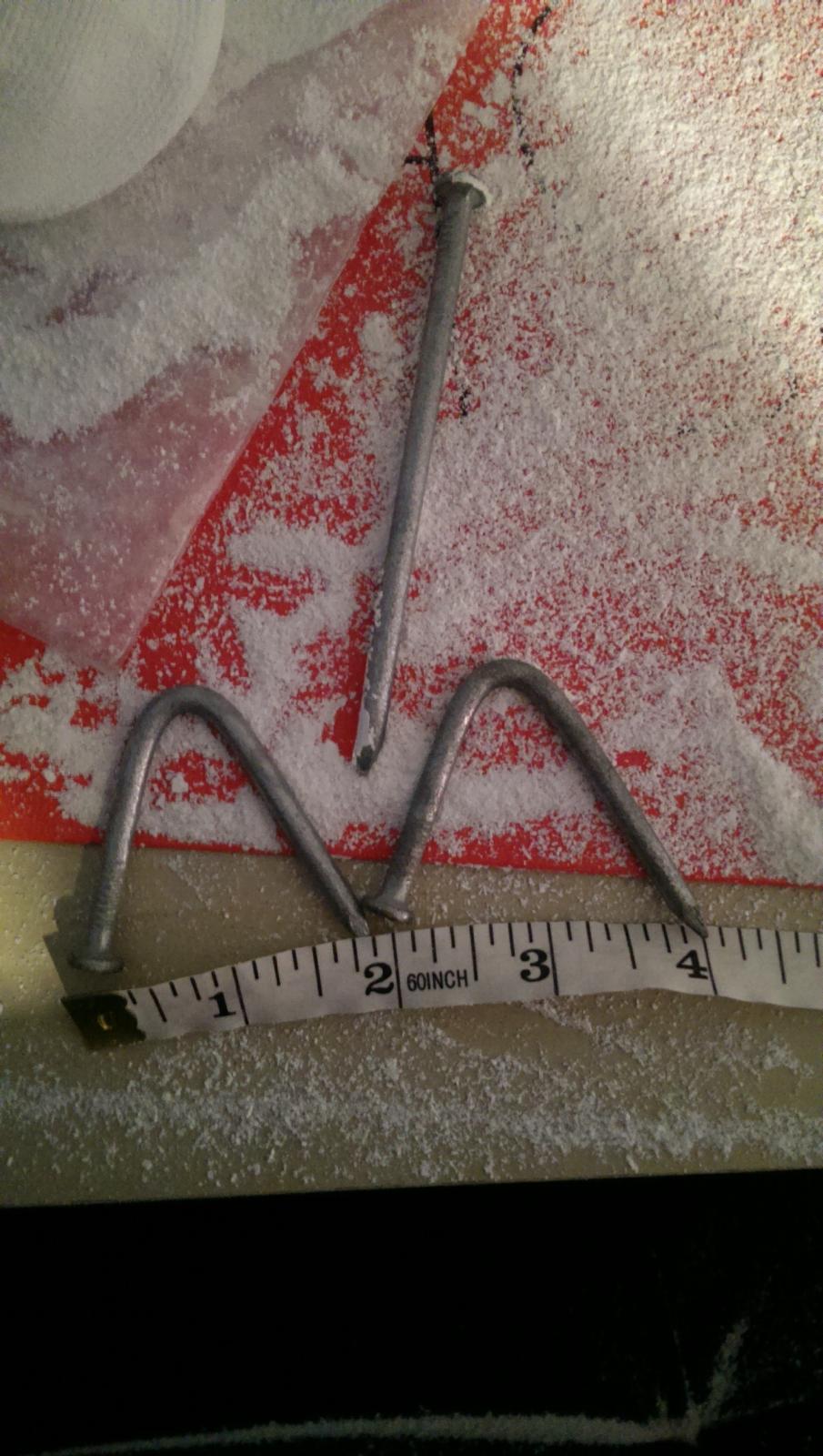 4" Galvanised Nail Bends - New To Bending - Bending - The GripBoard