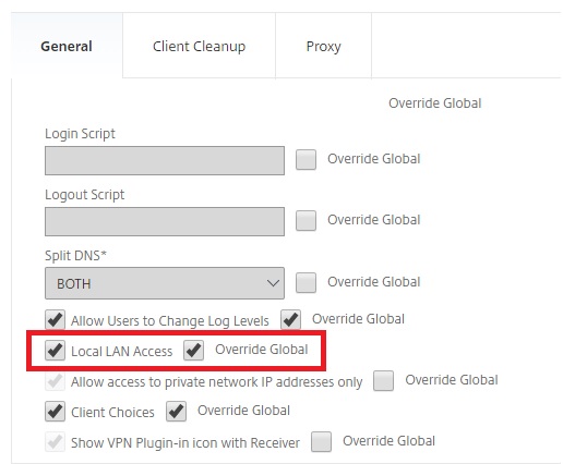 How do I set the Citrix netscaler gateway plugin setting automatically ...