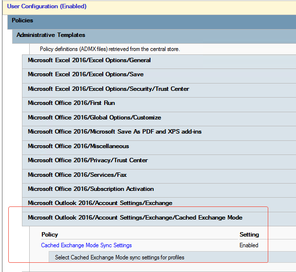 Non Persistent VDI - Outlook connected Online with Microsoft Exchange ...
