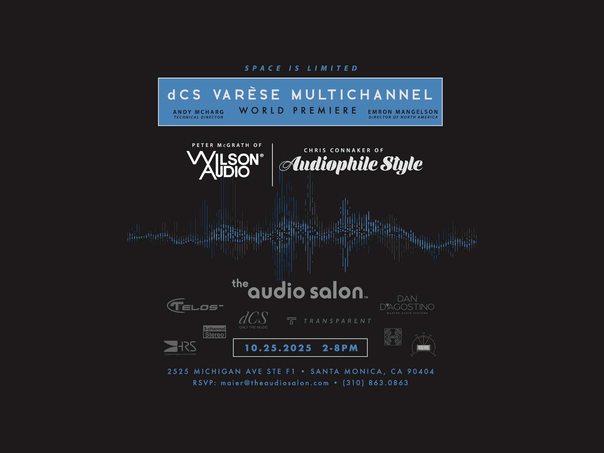 World Premiere dCS Varèse Multichannel Event - Bits and Bytes ...