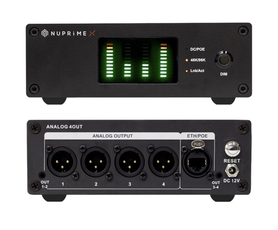 AoIP to 4 x XLR (analog) converter: AoANA-F04A - Nuprime (Sponsored ...