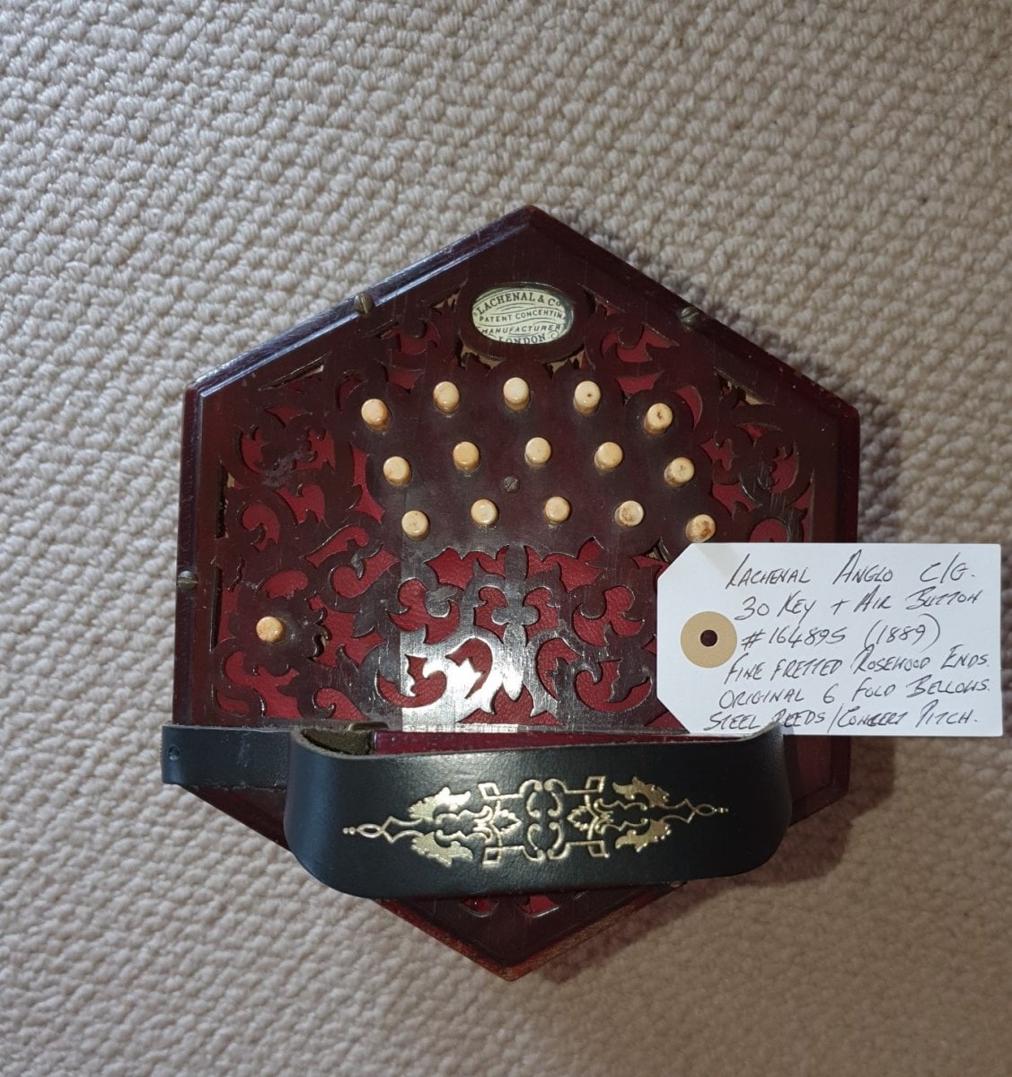 Dating Lachenal Concertinas - Serial Numbers/Descriptions - General ...