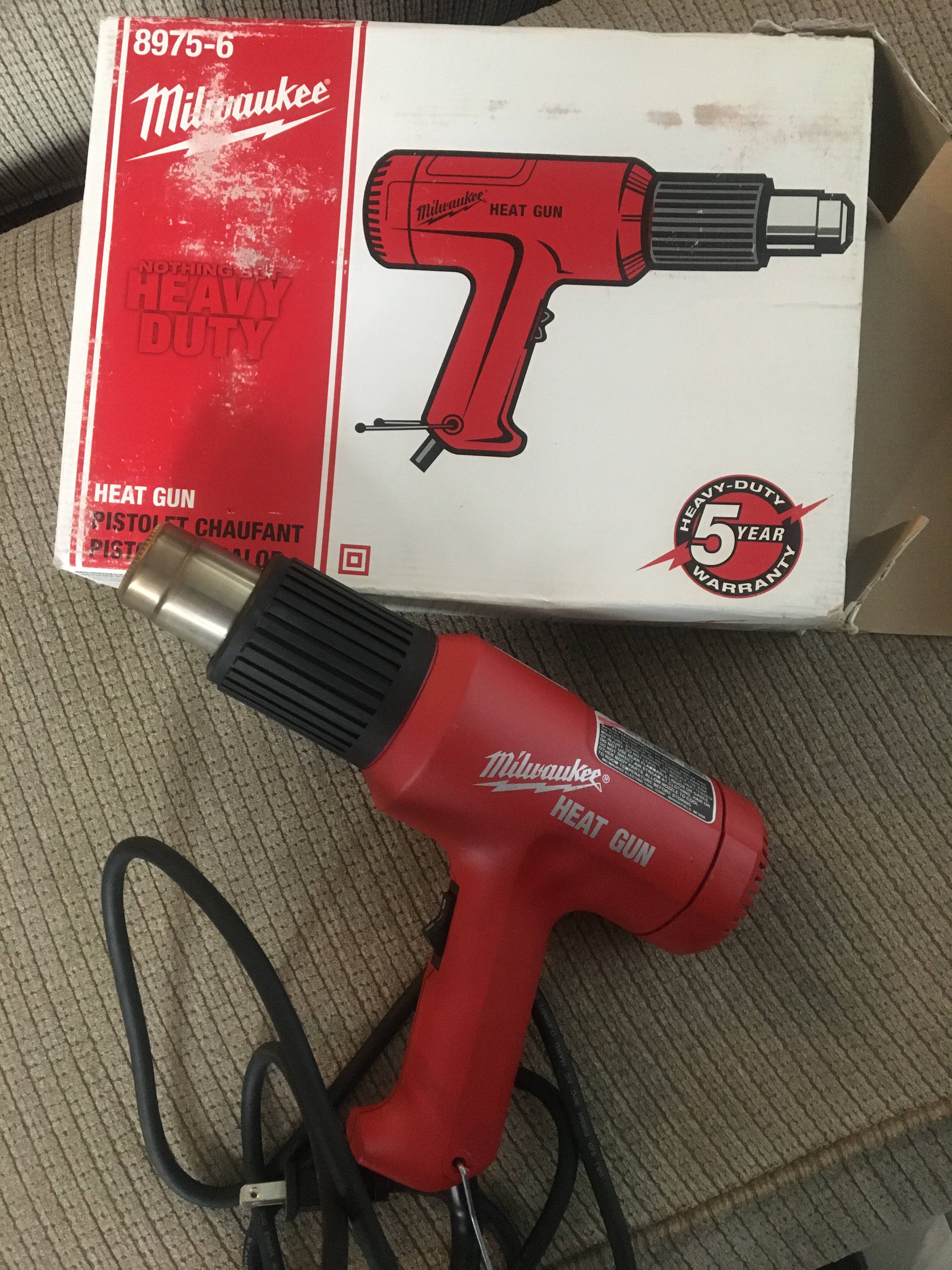 Best heat gun - Window Tinting - General Discussion - TintDude Window ...
