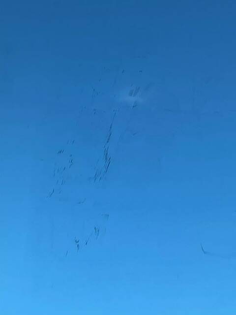 Marks appearing on the window after tint removal - Window Tinting ...