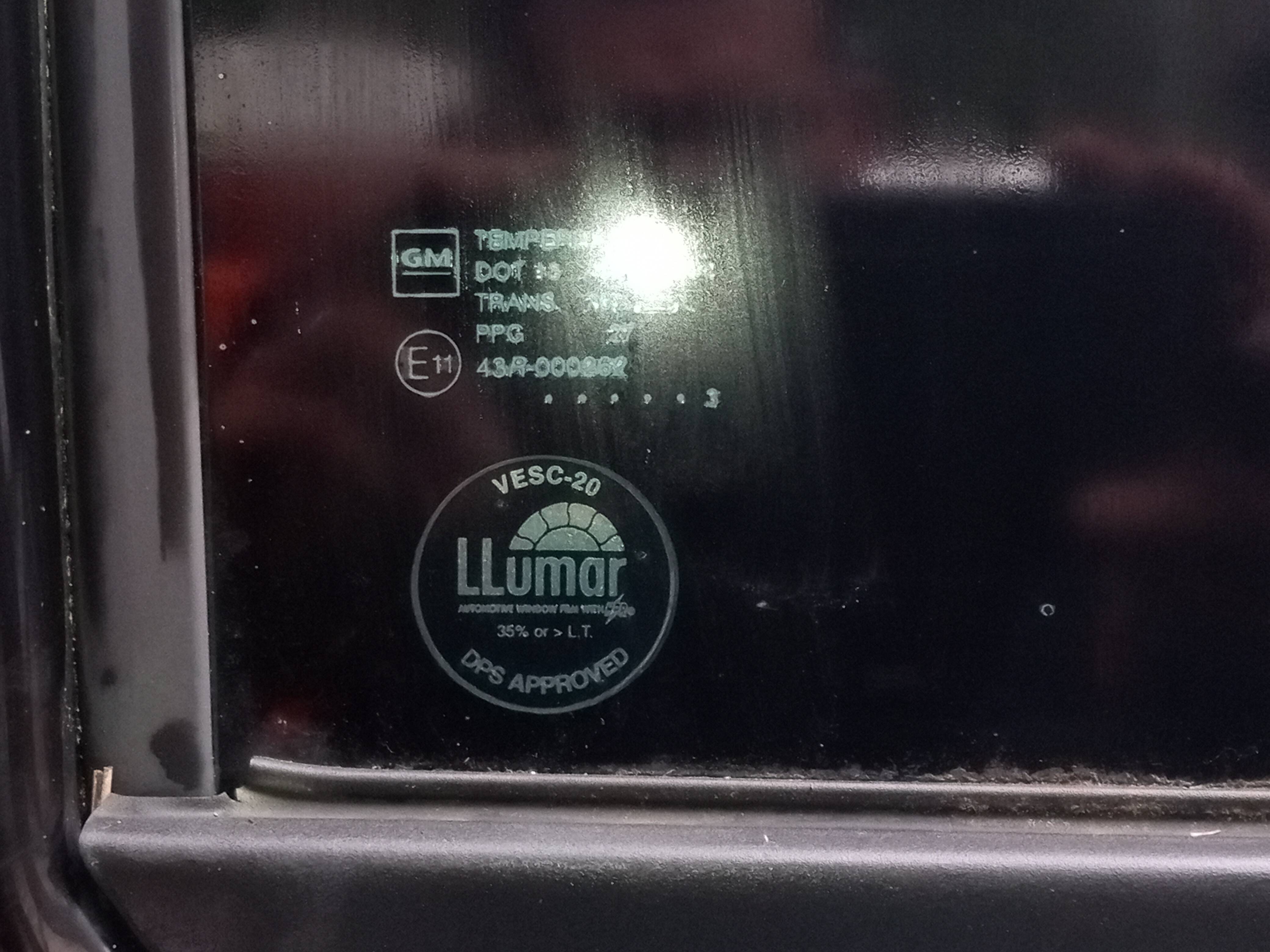 Llumar window tinting - Window Tinting - General Discussion - TintDude ...