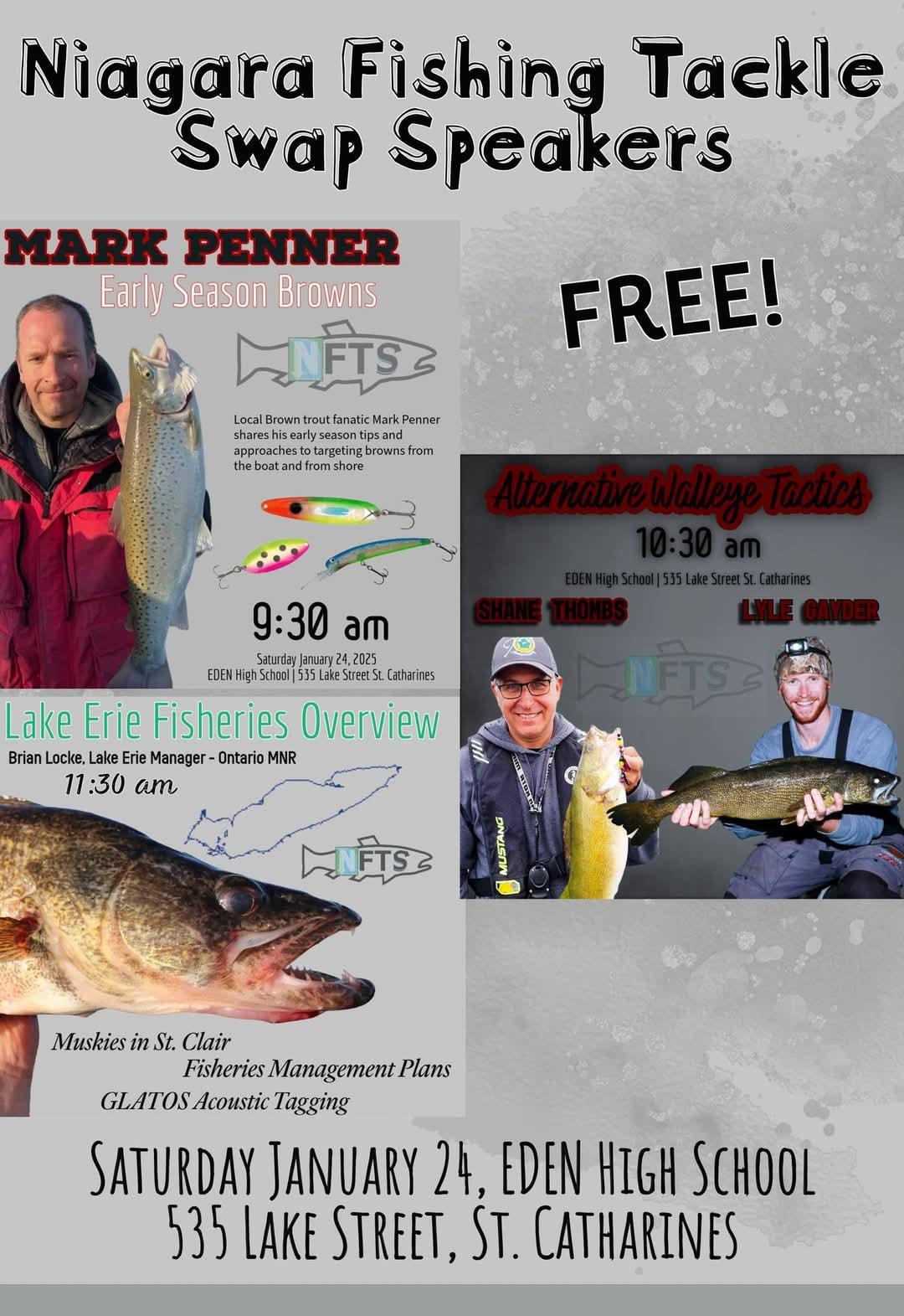 2026 Niagara Fishing Tackle Swap Show - Fishing Forum - Niagara Fishing ...