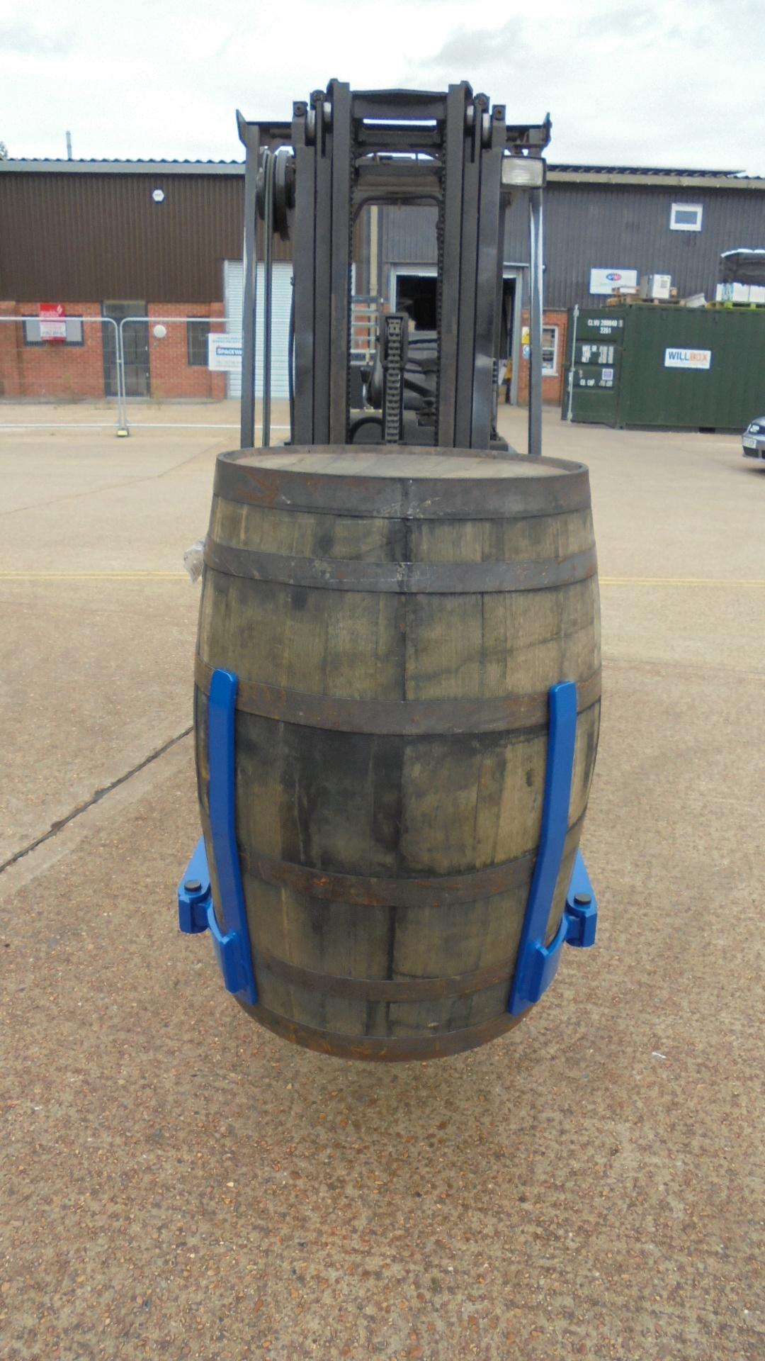 forklift mounted whiskey barrel grabber - Equipment - American ...