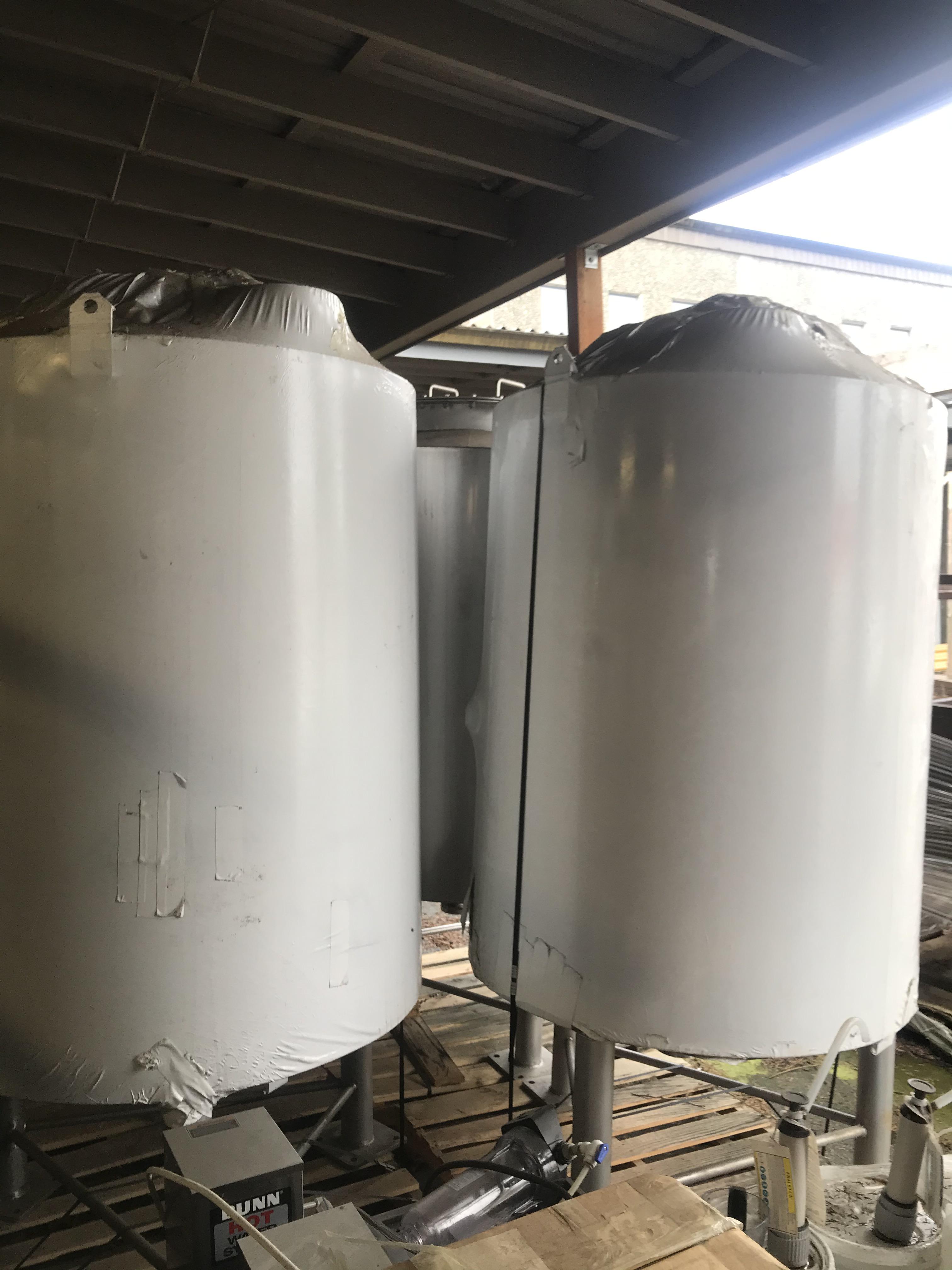 SPECIAL**** (4) USED AAA 400 GALLON DISTILLED SPIRIT TANKS - For Sale ...