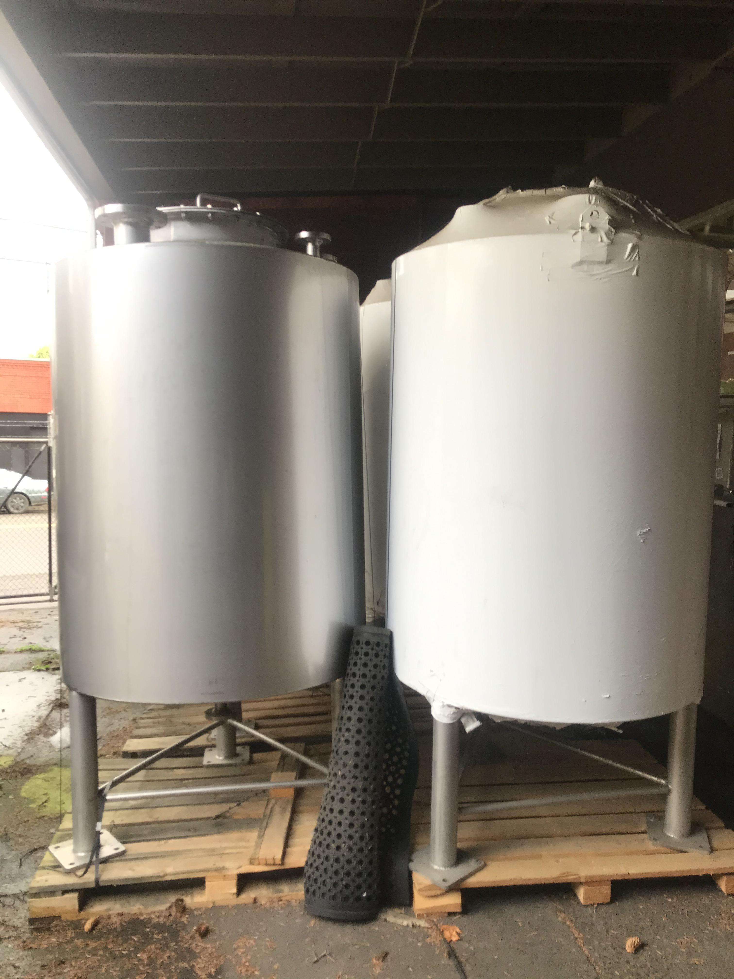 SPECIAL**** (4) USED AAA 400 GALLON DISTILLED SPIRIT TANKS - For Sale ...